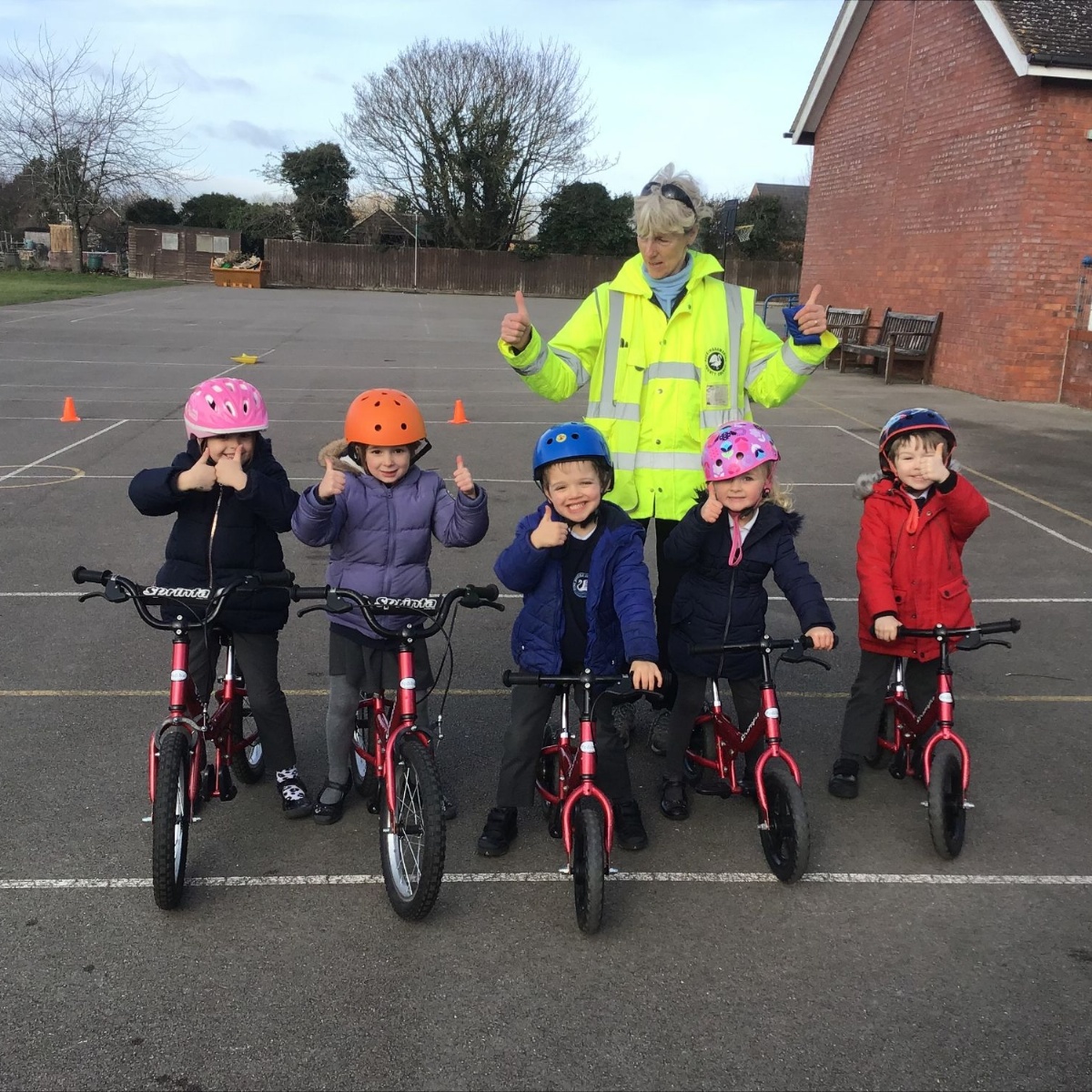 Stoke Mandeville Combined School - Bikeability - Balance and Level 1