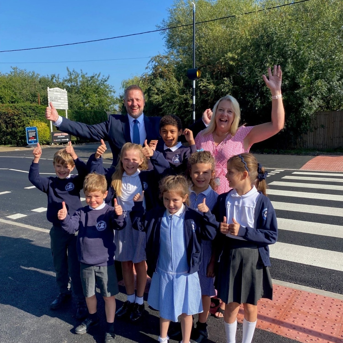 Stoke Mandeville Combined School - New Level Crossing